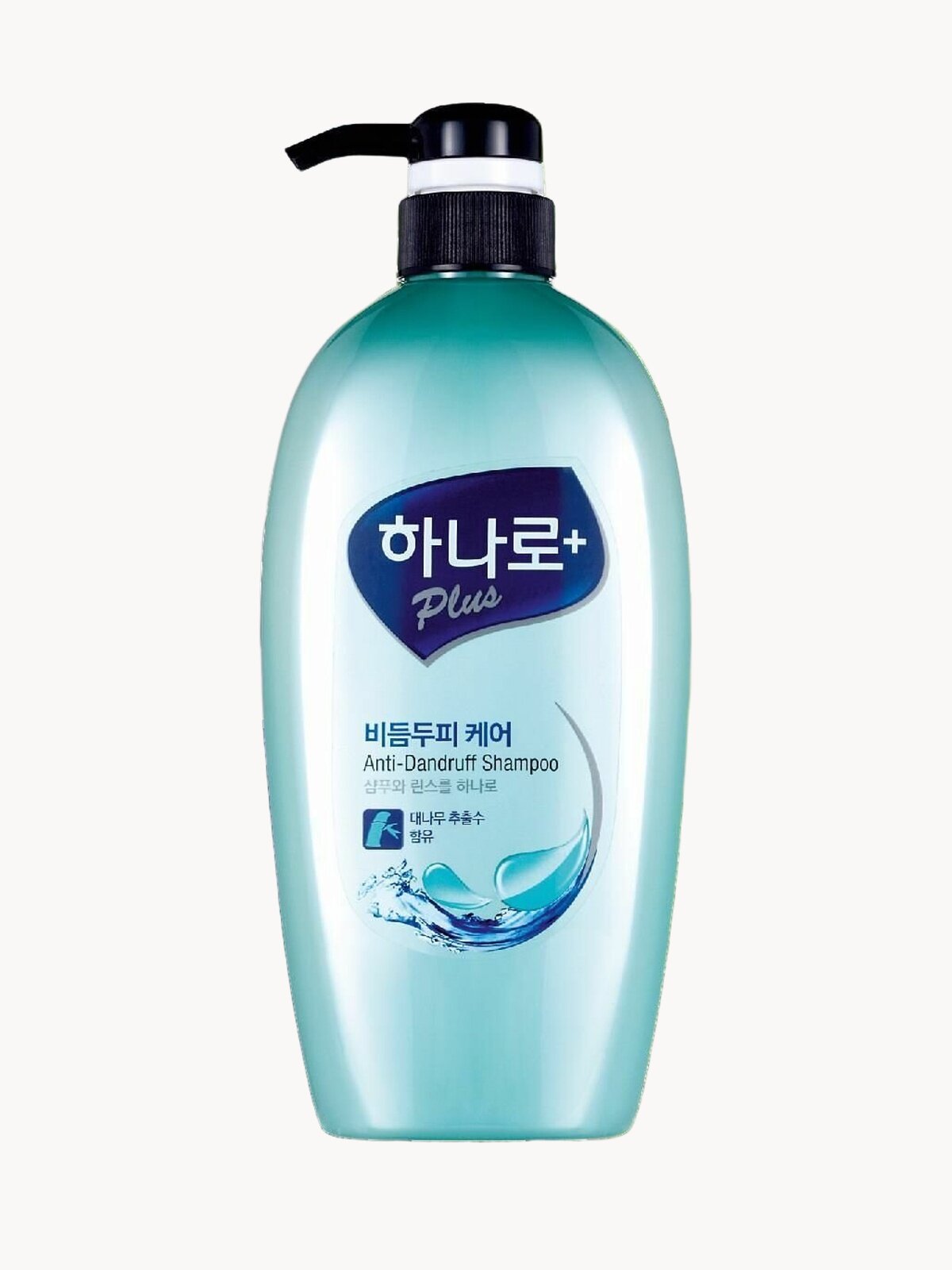 Hanaro Plus Шампунь с кондиционером 2в1 Против Перхоти 680 мл для всех типов волос, Корея