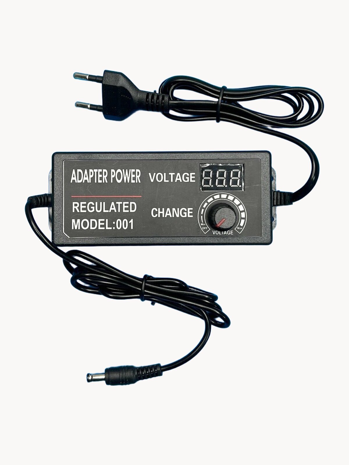 Блок питания 220v 3-12v 5А регулируемый с потенциометром и вольтметром