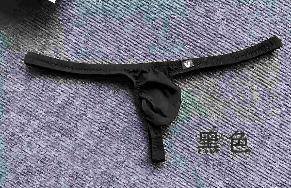 Мужские стринги Pure Desire Черный, XL, черный
