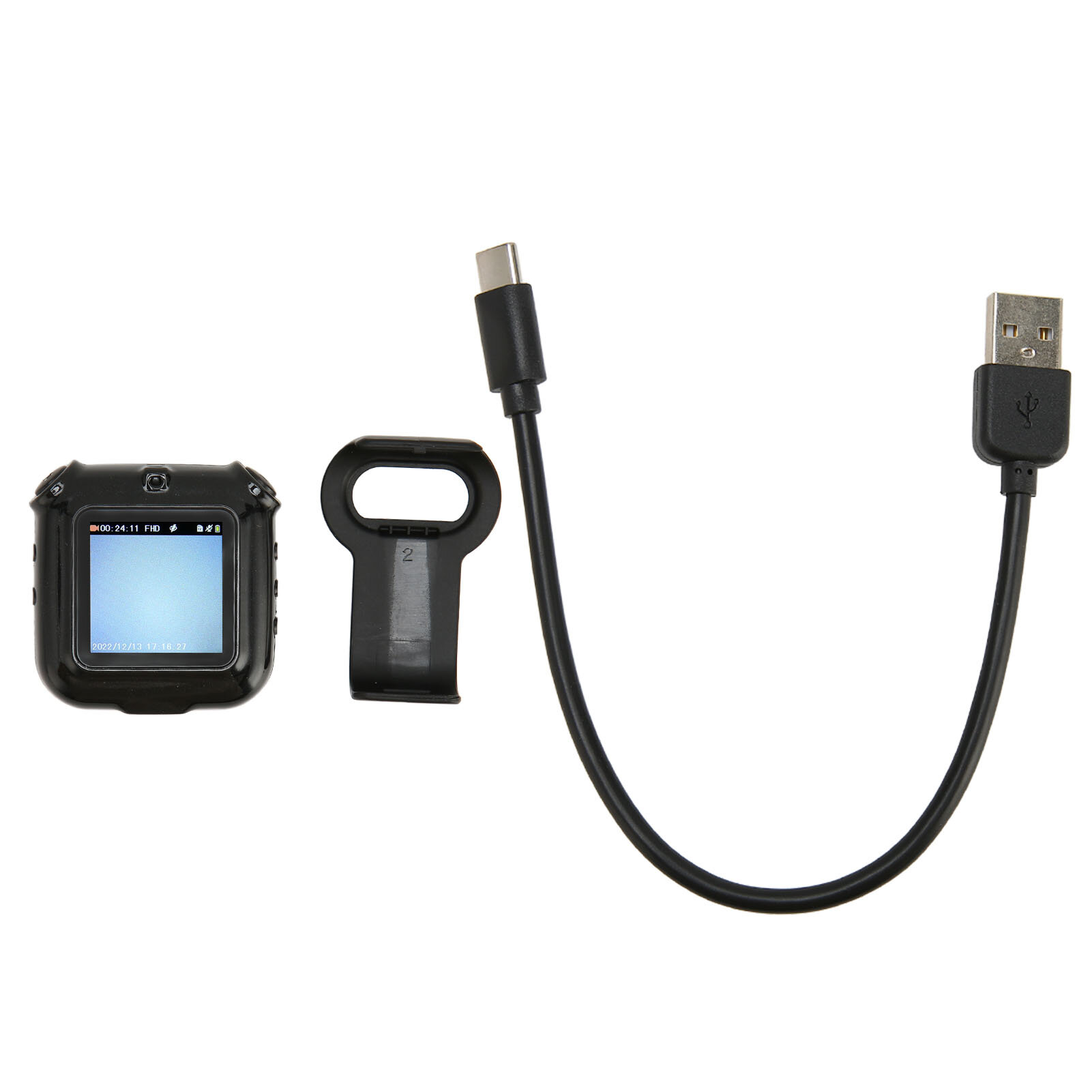 Мини-видеокамера с HD-видеорегистратором, шумоподавлением, интеллектуальной циклической записью, носимым устройством для видео- и видеосъемки, 256 ГБ памяти.