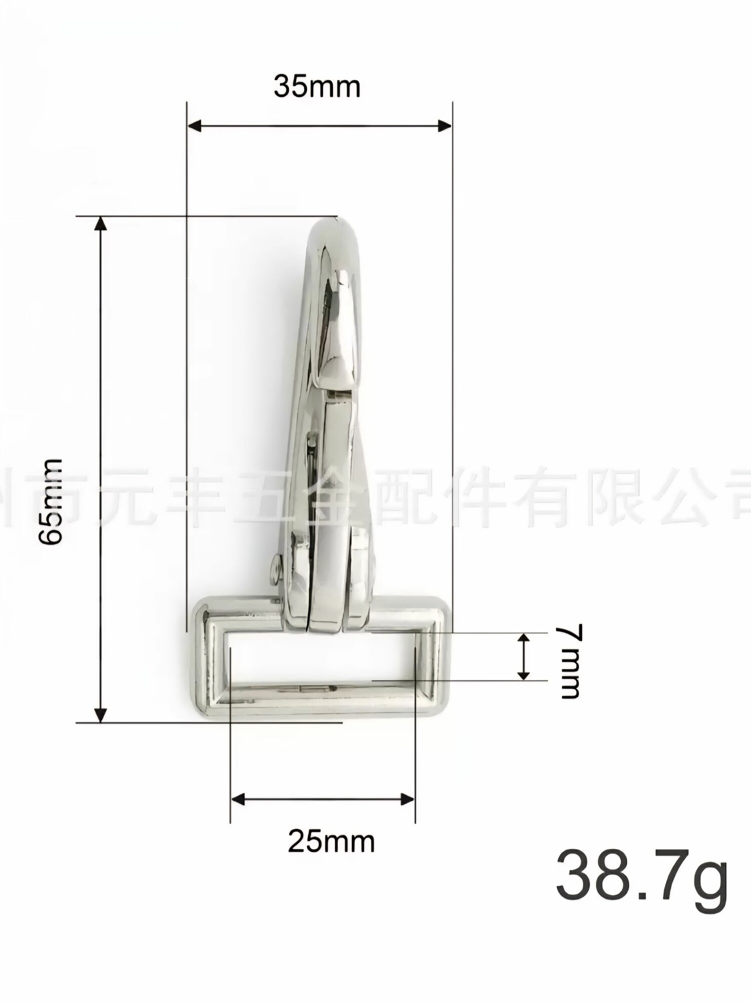Карабин для недоуздка 6 штук
