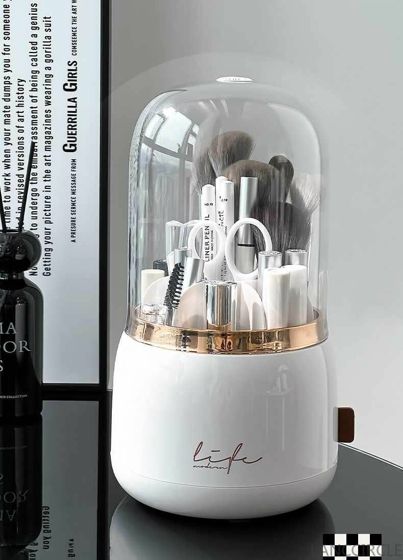 Органайзер для косметики с крышкой; контейнер для косметики, кистей 24х13 см LANCCIRCLE