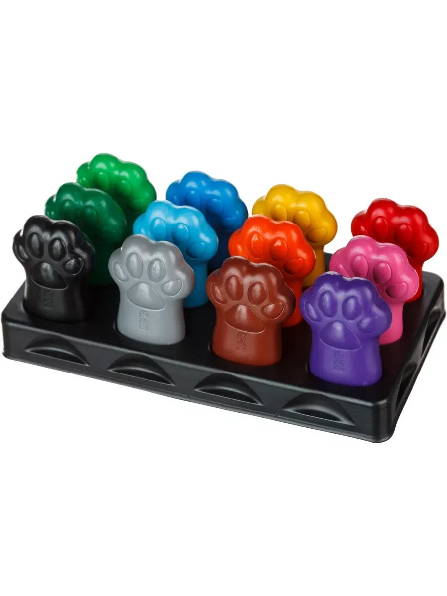 Восковые мелки для рисования, 12 шт