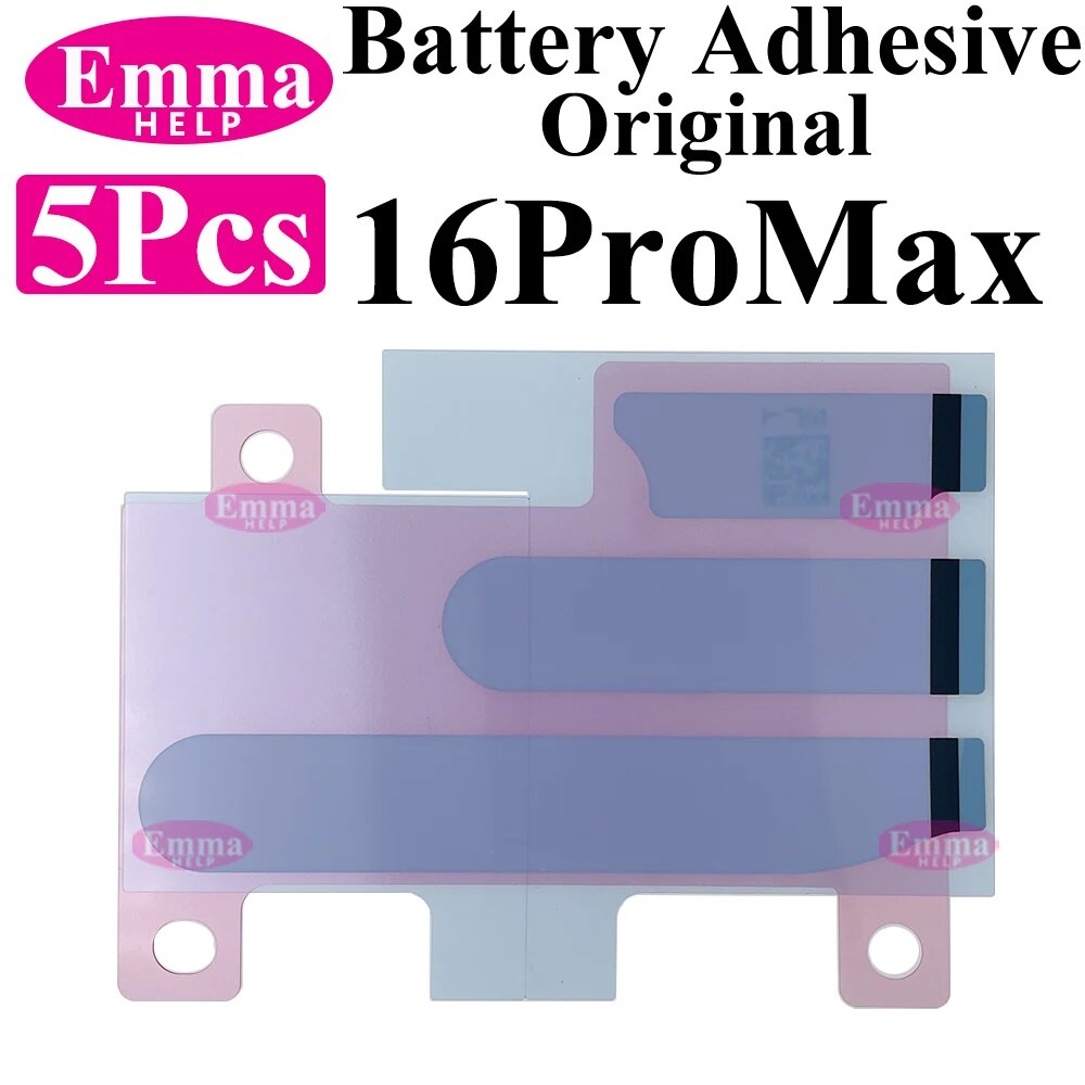 EmmaHelp 5шт. клей для iPhone 16 Pro Max