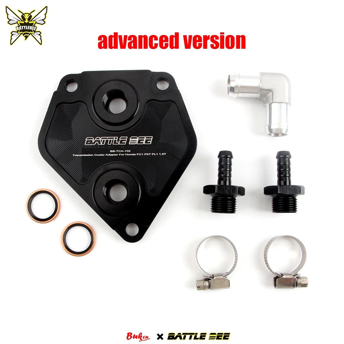 Адаптер радиатора трансмиссионного масла, базовая пластина, прослойка, подходит для 9.8mm connect