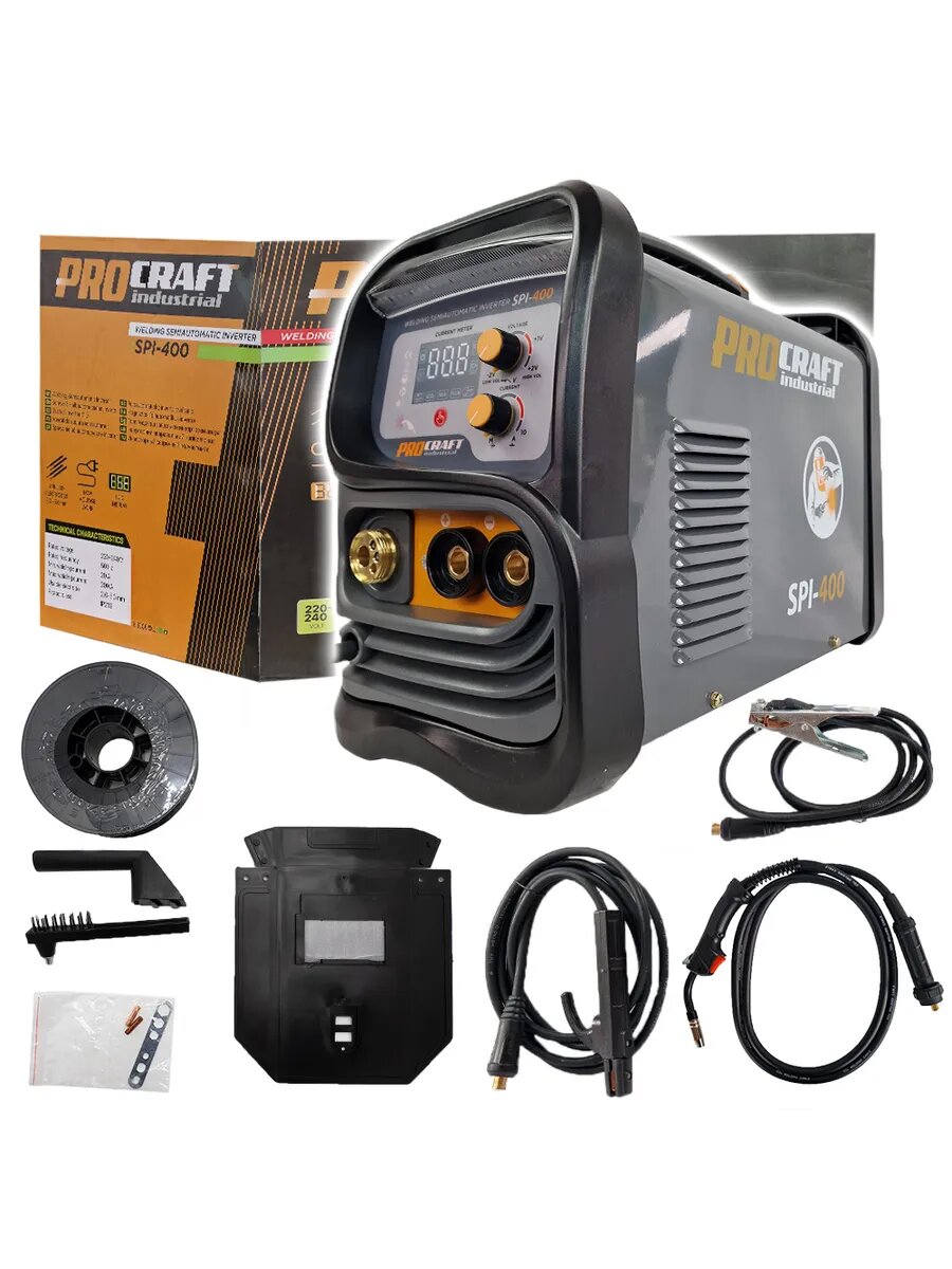 Сварочный полуавтоматический инвертор Pro-Craft SPI-400