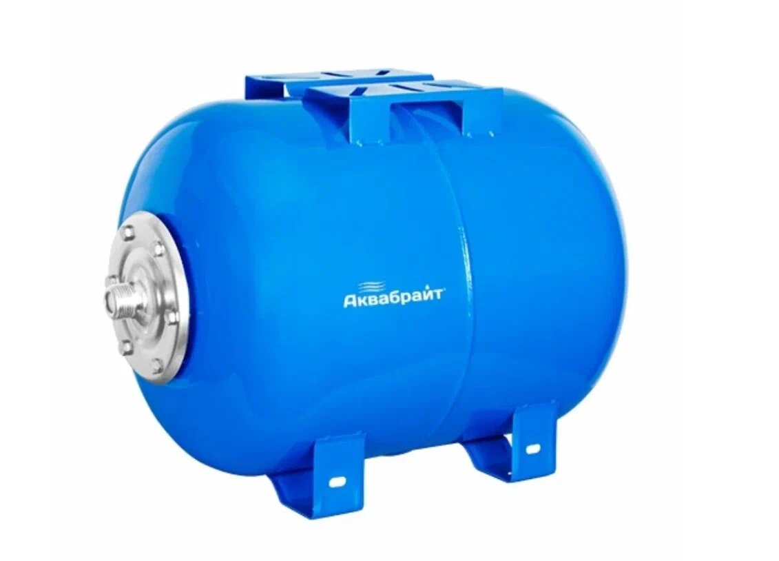 Гидроаккумулятор Аквабрайт ГМ-24 Г 24 л горизонтальная установка