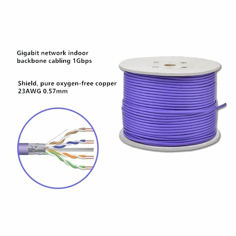 Кабель Ethernet Cat 6 RJ45, сетевой провод, сетевой модем, патч-корд, экранированный сетевой кабель RJ45 для Интернета, витой кабель Cat 6