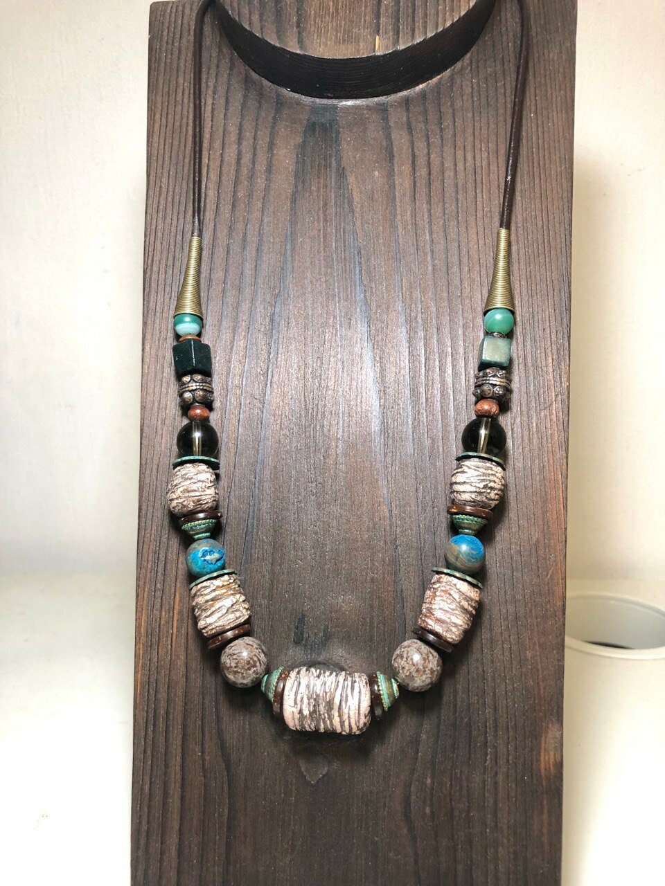 Колье, полимерная глина