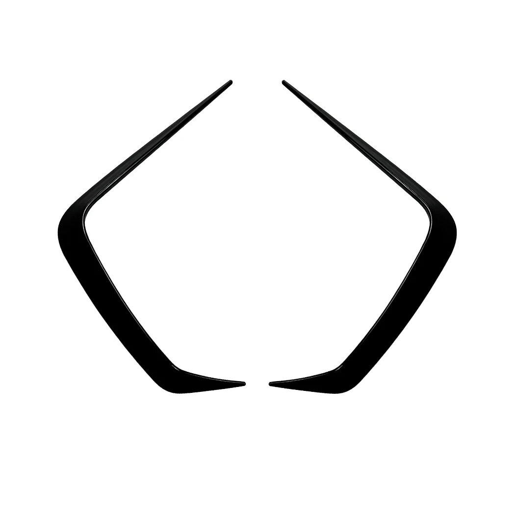 Ветровой нож, 2 шт, задний бампер автомобиля, диффузор, накладка, разветвитель, обвесы, вентиляционное отверстие для BMW 2 серии F44 M Sport 2020 2021 2022 2023 2024