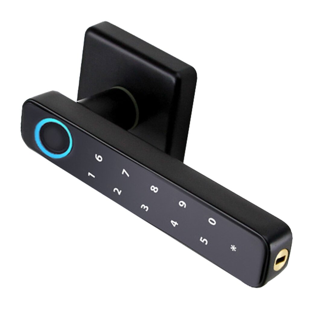 Дверная Ручка с Биометрическим Отпечатком пальца обеспечивает безопасный контроль доступа для Дома, Офиса, Спальни