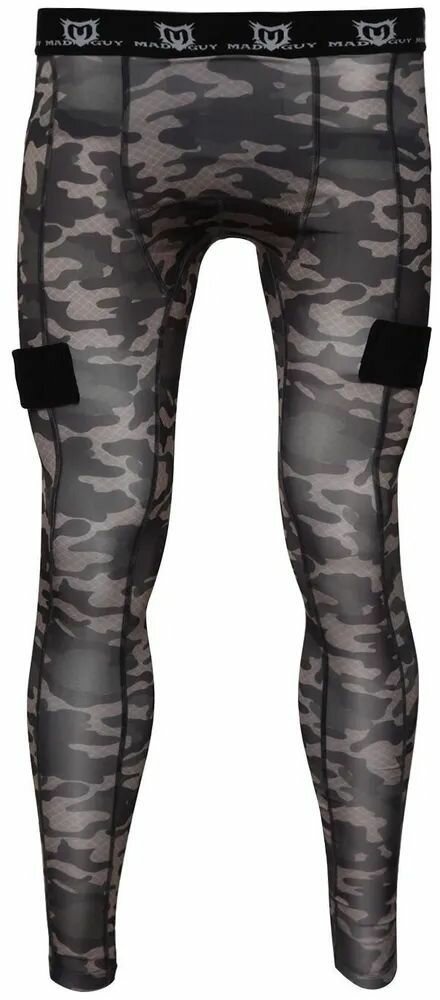 Бандаж-штаны хоккейные MAD GUY Camo-Line Jr. р.110 (коричневый)