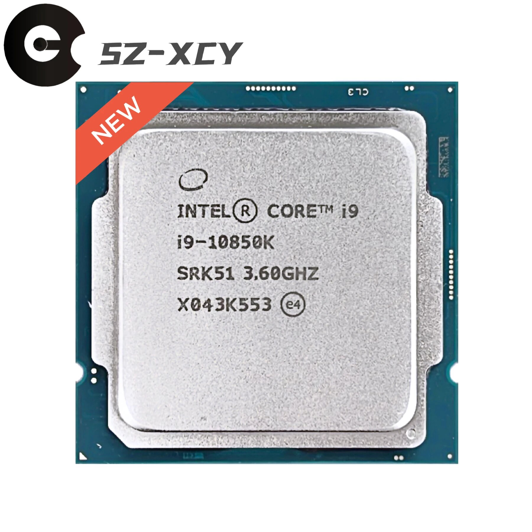 Процессор Intel Core i9-10850K i9, 10850K, 3,6 ГГц, 10 ядер, 20-поточный ЦПУ, L3 = 20 МБ, 125 Вт, LGA 1200