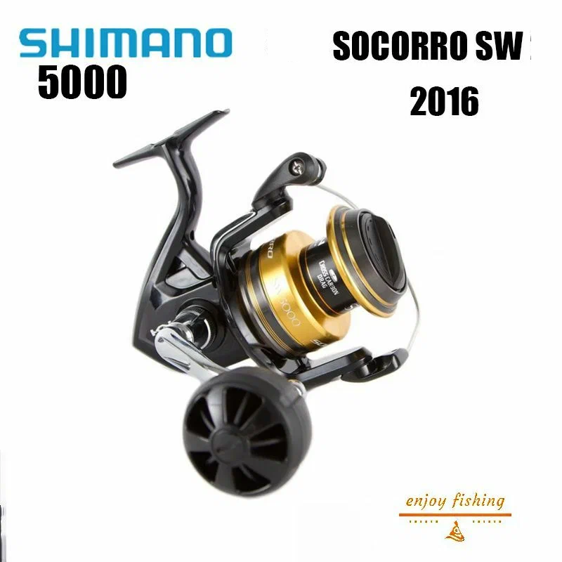 2016 NEW SHIMANO SOCORRO SW 5000 Спининговая катушка рыболовная снасть