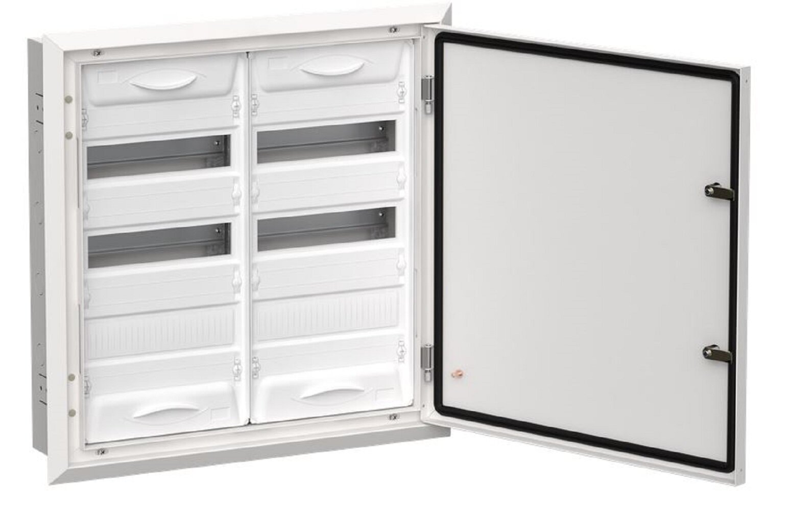 TITAN 5 Корпус металлический ЩРв-72 (2х36) 630х625х130мм IP31 белый (одна дверь) IEK