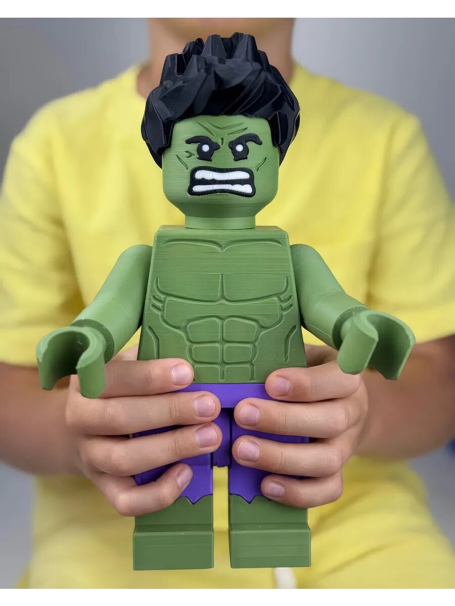Большой Халк в виде лего