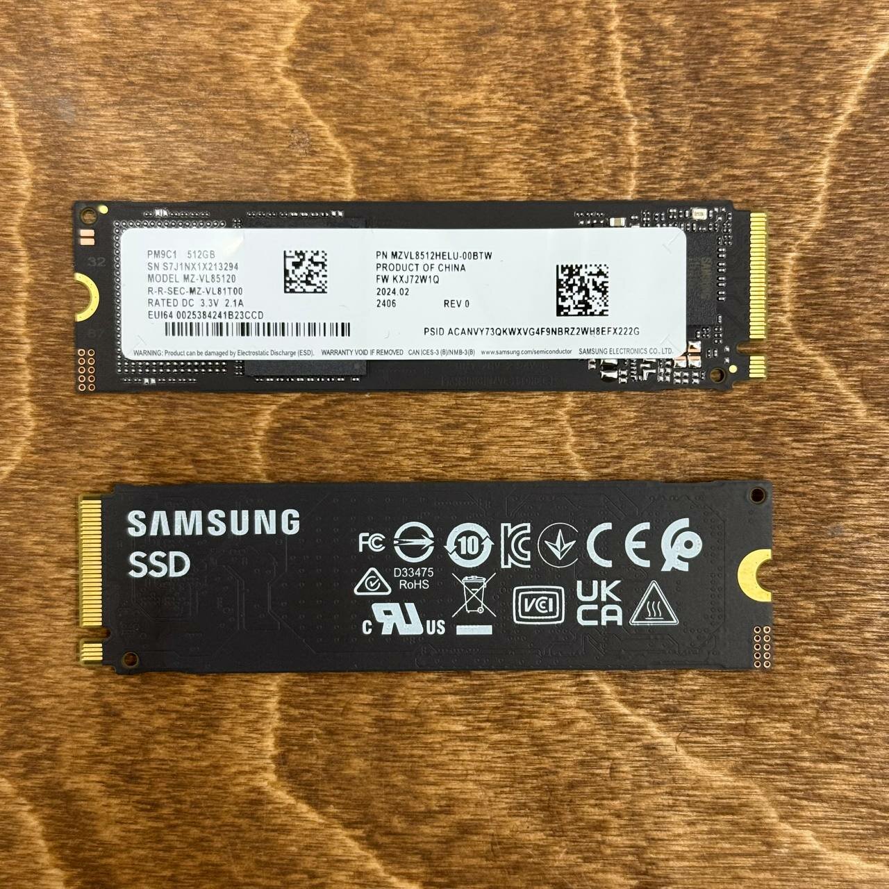 512 ГБ Внутренний SSD-диск NWMe Samsung PM9C1 MZ-VL85120 OEM (MZVL8512HELU-00BTW)