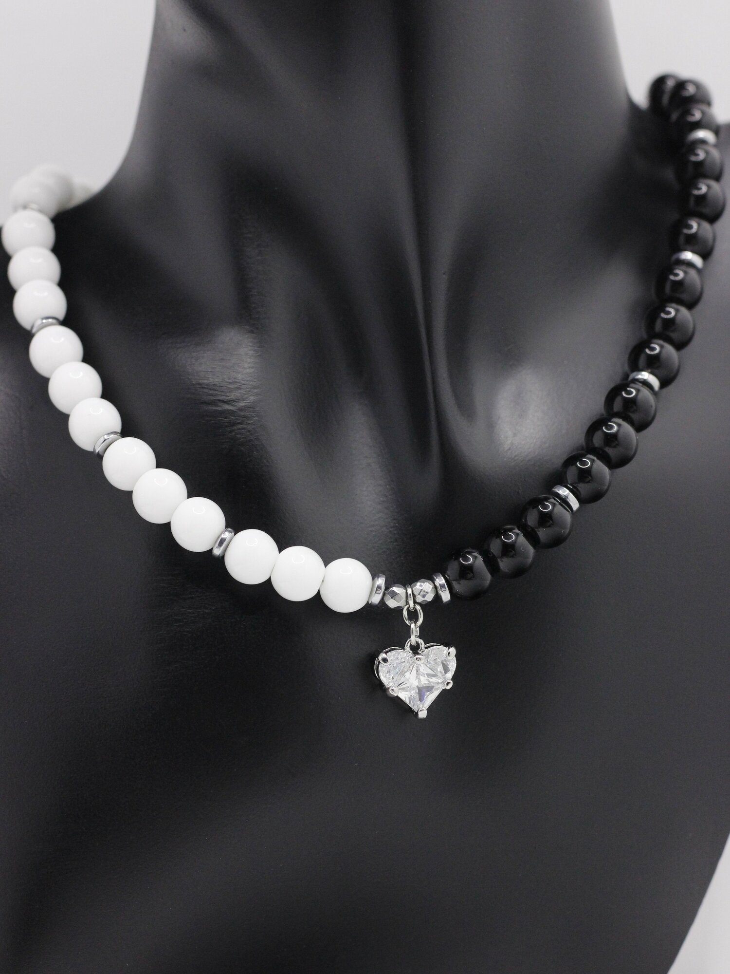 Колье, кристалл, гематит