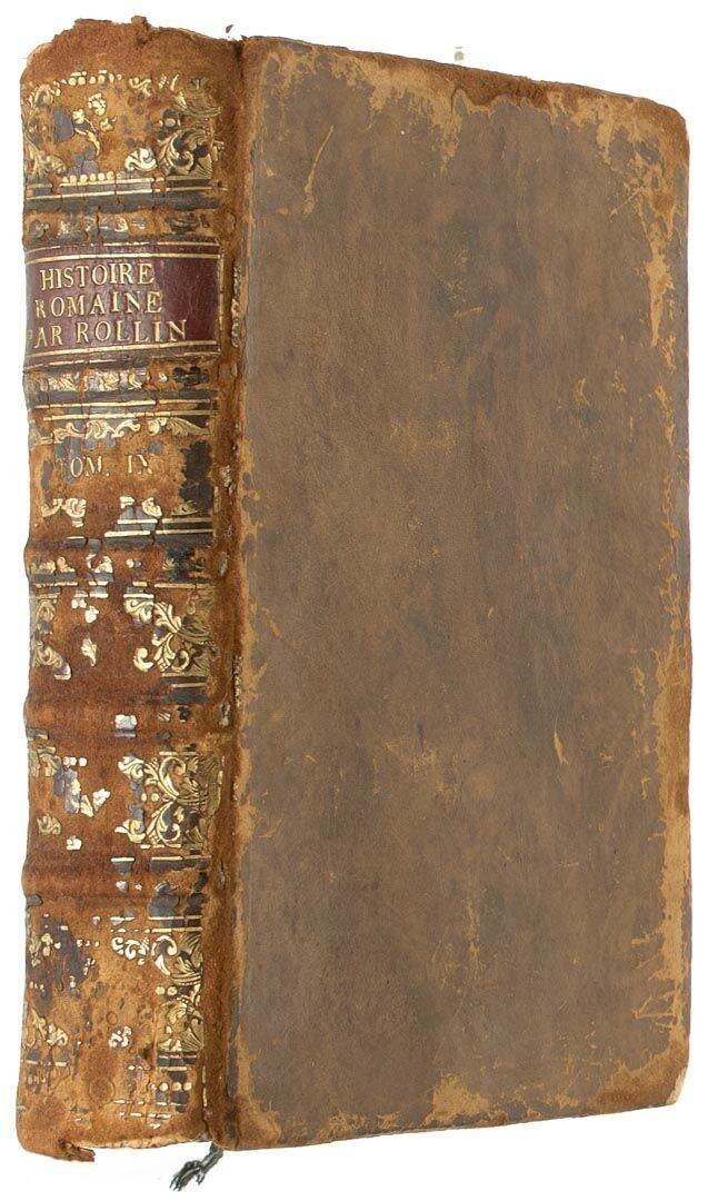 Histoire romaine depuis la fondation de Rome jusqu'a la bataille d'Actium / Римская история от основания Рима до битвы при Акциуме 1744 год (Том 9)