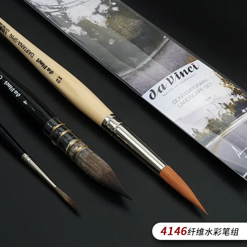 Da Vinci ANNA ZADOROZHNAYA Collaboration 5528 4146 набор акварельных кистей 4146 3pc