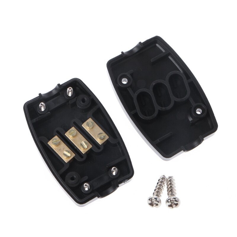 13A Соединительная коробка InLine с 3 клеммами, соединительный кабель, провод, электрическая соединительная муфта