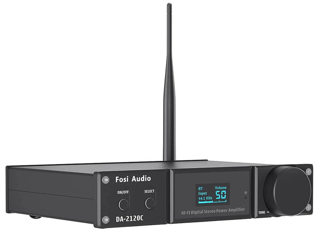 Fosi Audio DA2120C, черный, стацианарный усилитель и ЦАП