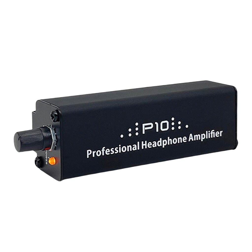 Портативный 3,5-мм входной / выходной усилитель для наушников P10
