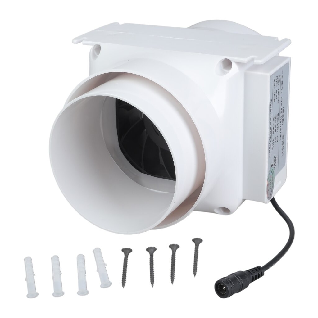 Малошумный Встроенный Вытяжной вентилятор Подходит Для непрерывной вентиляции Чердаков и Теплиц, Передачи тепла В Обувных шкафах