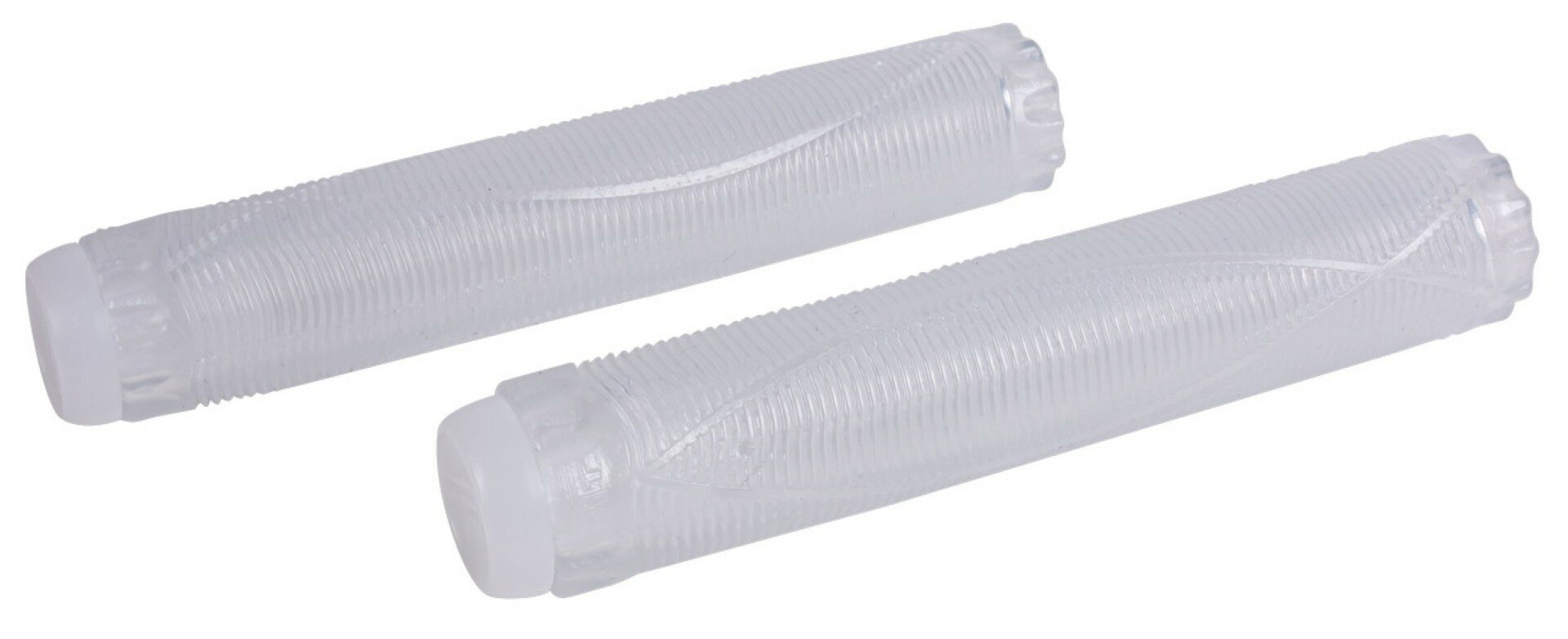 Грипсы для трюкового самоката Tech Team "Fish" 170mm, с барендами - Transparent