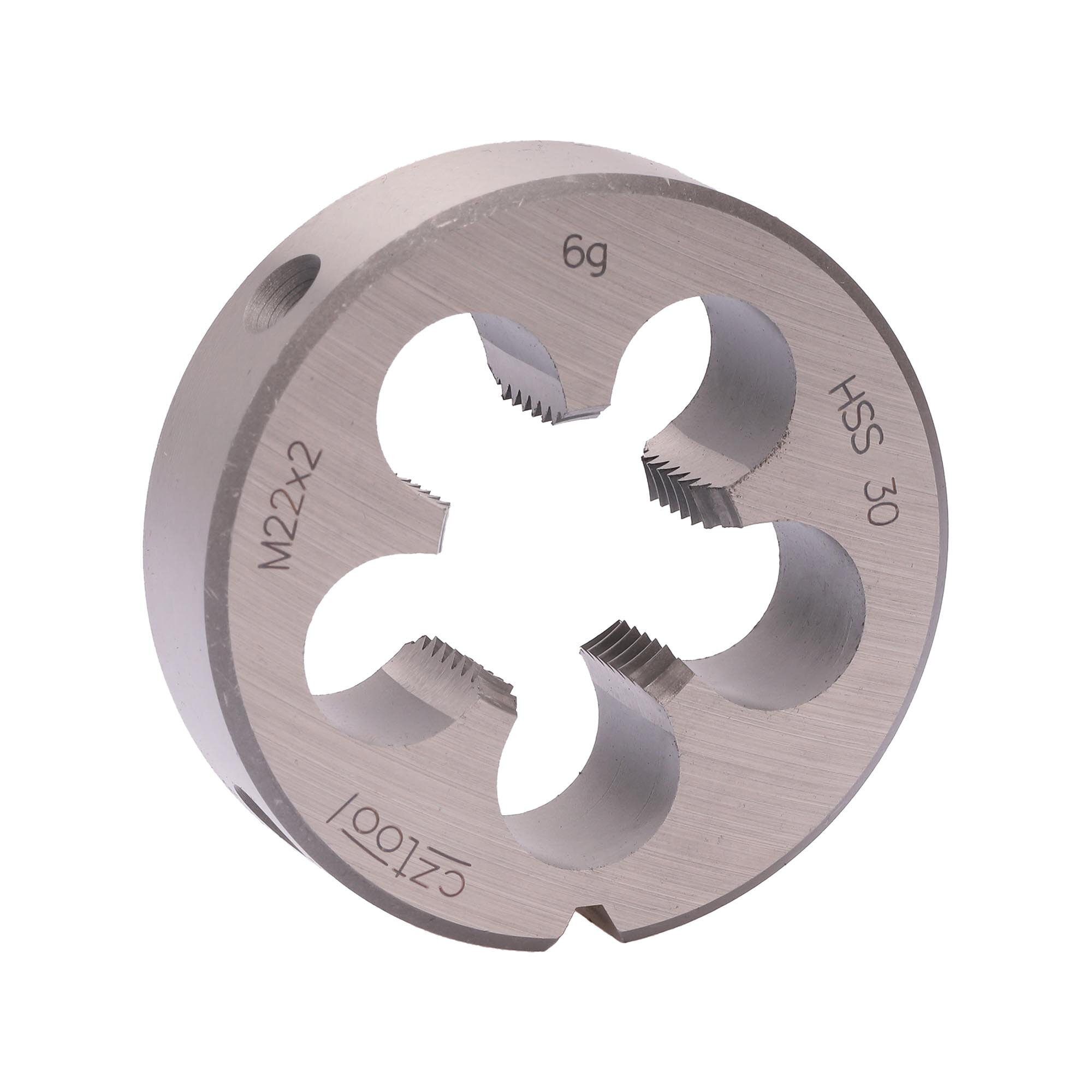 Плашка М22х2,0 DINEN22568 HSS 6g 55х16мм Bucovice(CzTool) 240221