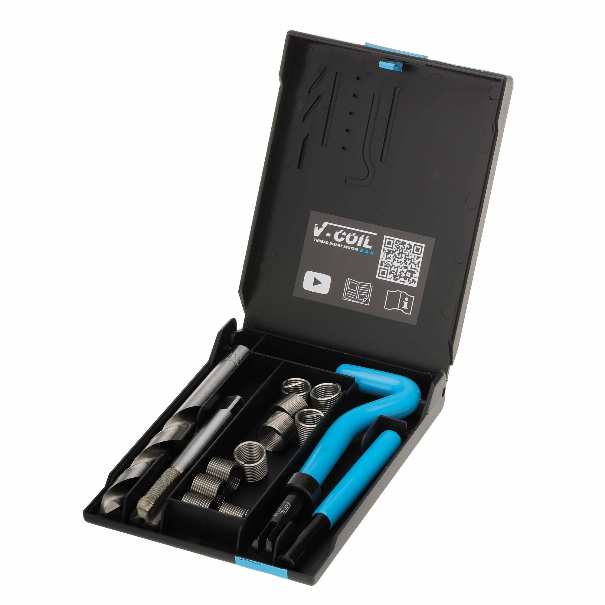 Набор для восстановления резьбы М12х1,25 14пр V-Coil Volkel 04023