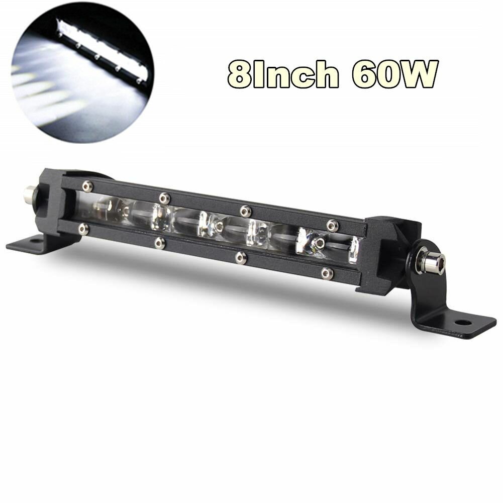 Длинная светодиодная лампа 6 LED с утолщенным кронштейном