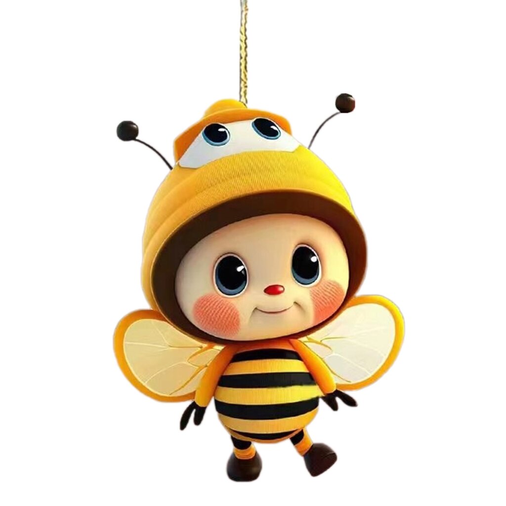 Милая маленькая Подвеска-украшение в виде пчелки-Стиль 4