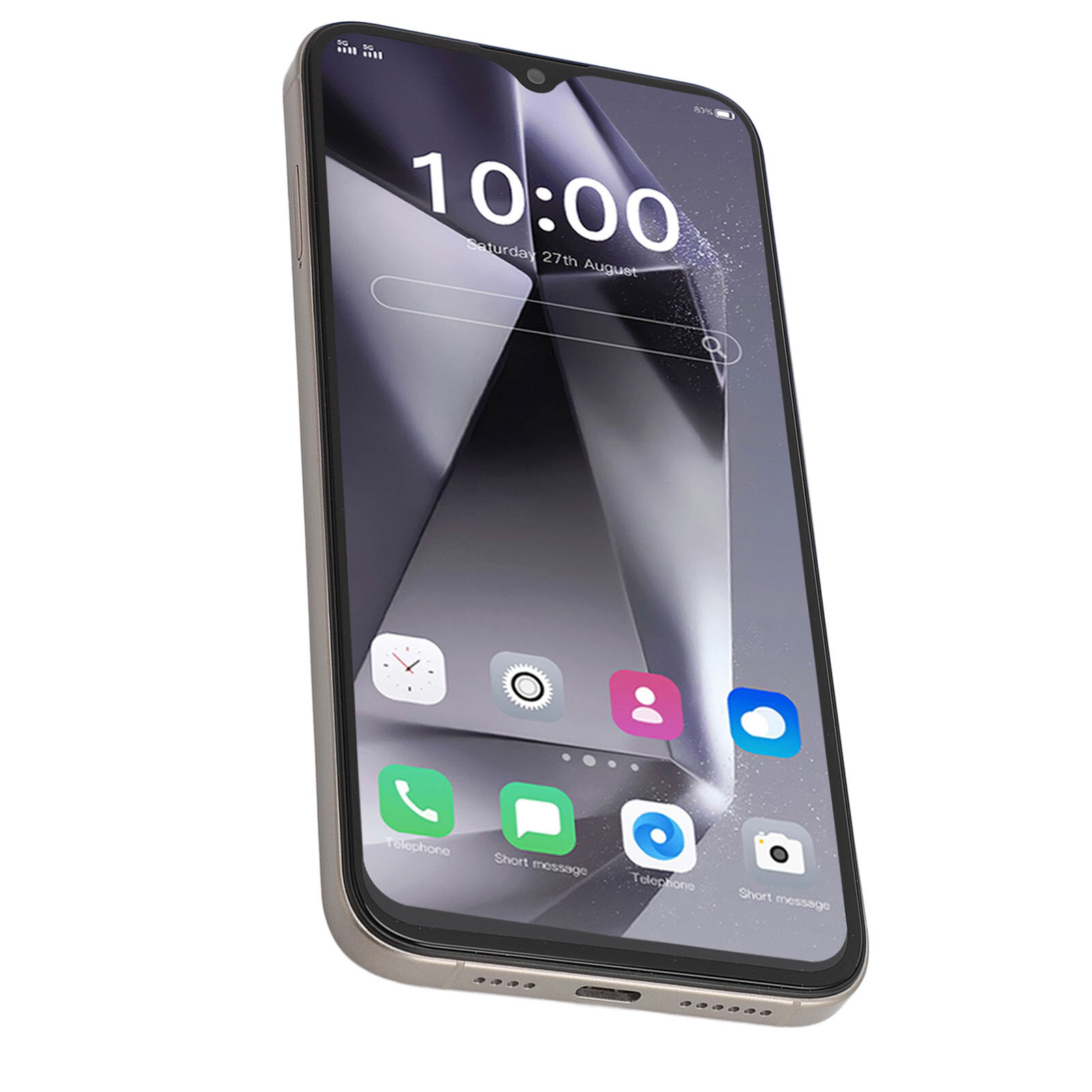 Смартфон с экраном 6,28 дюйма, 8 ГБ ОЗУ, 64 ГБ ПЗУ, 4G LTE, две SIM-карты, двойной режим ожидания, тонкий сотовый телефон на Android 12 со стилусом, фиолетовый