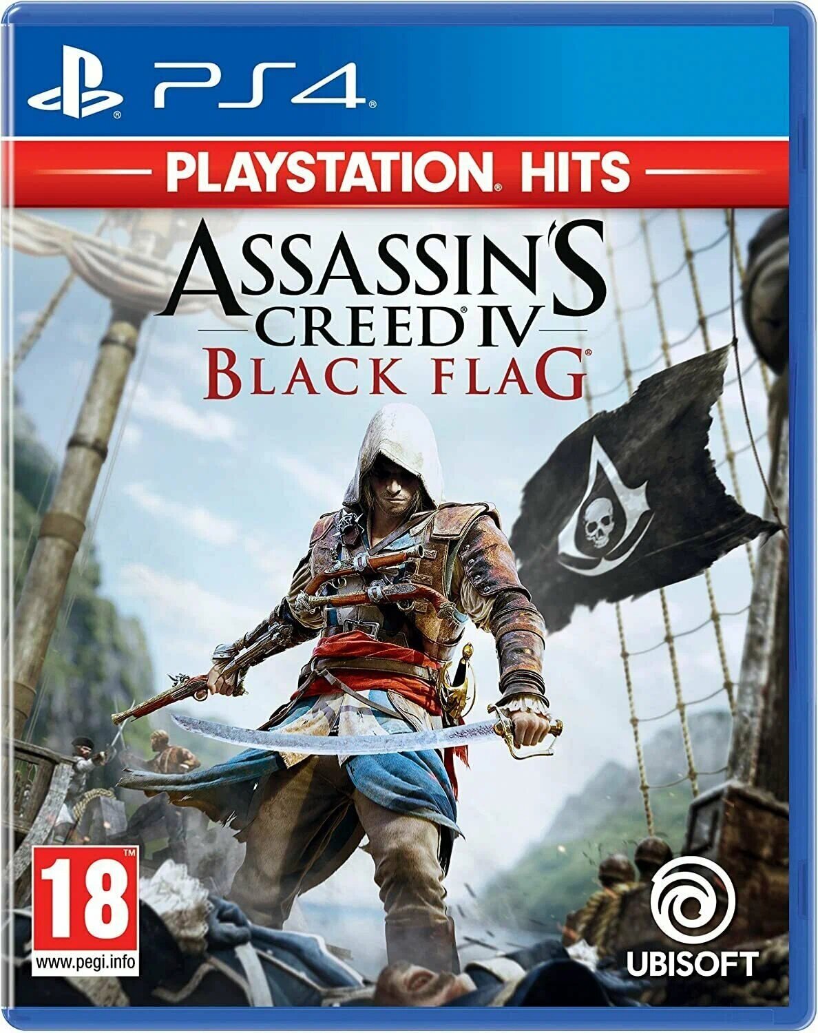 Игра Assassin's Creed IV: Черный флаг (русская версия) (PS4) (Диск)