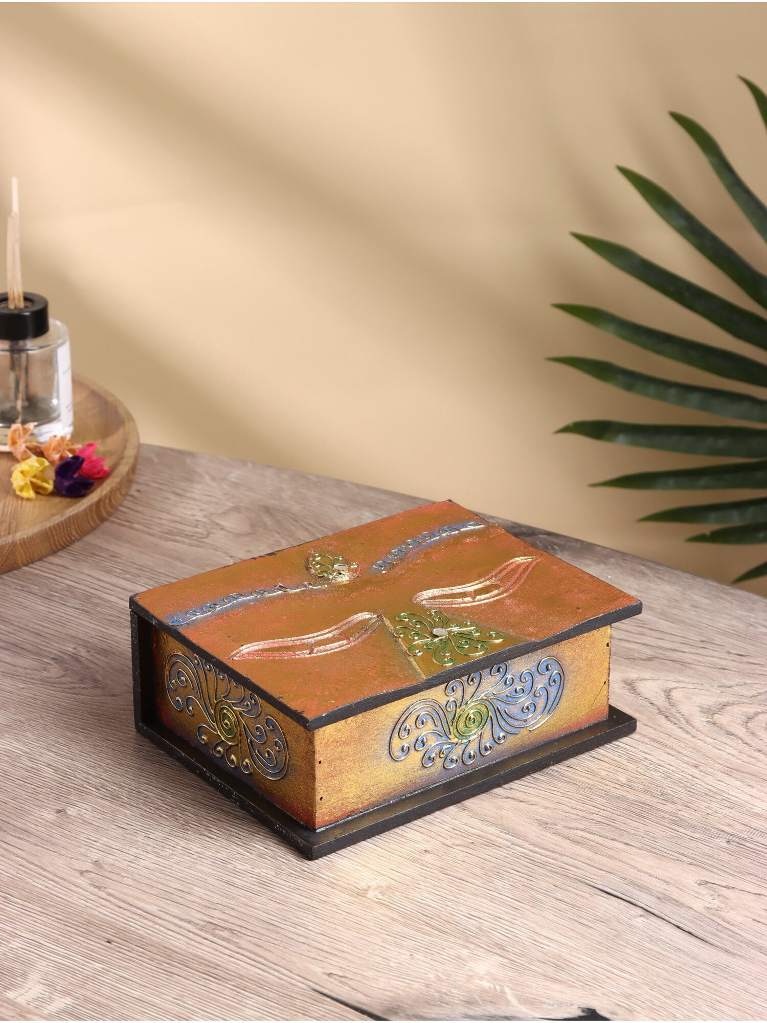 Шкатулка резная, 15x19x7.5 см, МДФ, особенности шкатулки: без особенностей