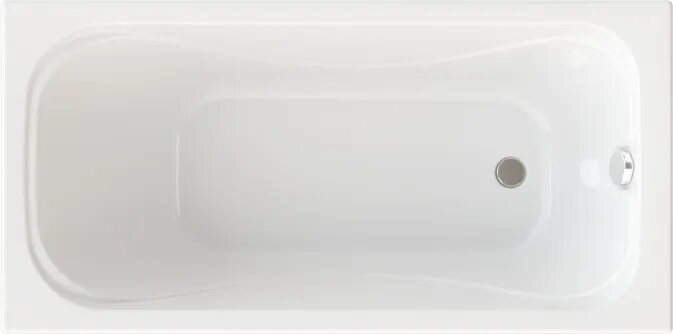 Акриловая ванна Triton Стандарт 145 Экстра 145x70 см, пристенная, белая, с каркасом