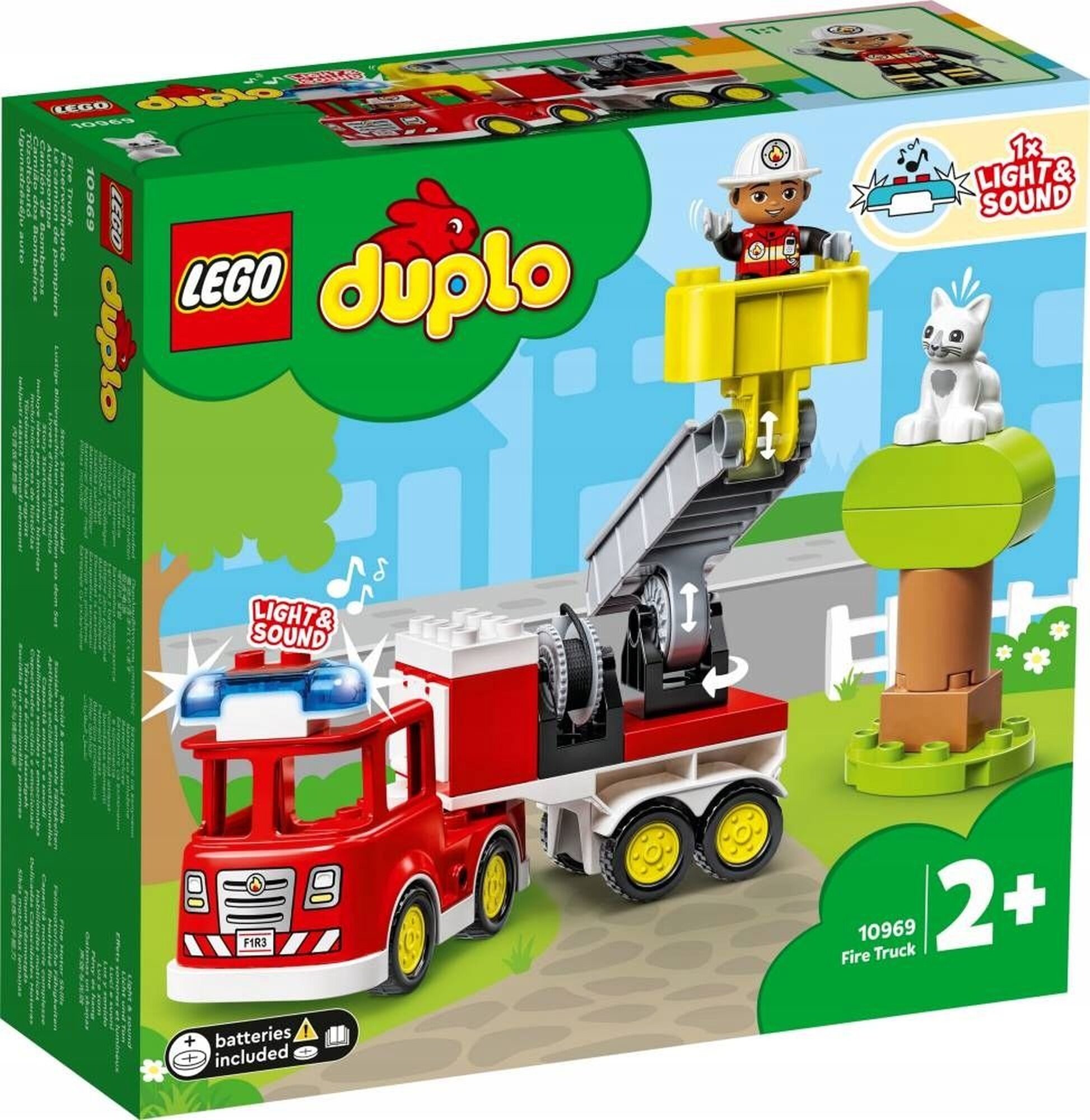 Конструктор LEGO DUPLO "Пожарная машина", 21 деталь, от 2 лет