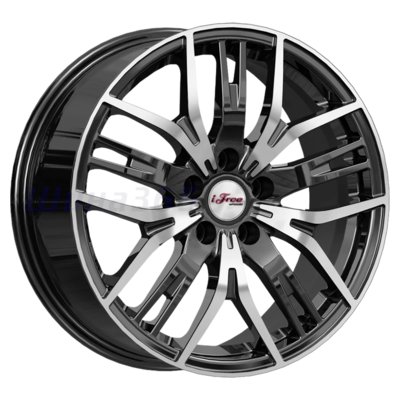 Литой колесный диск iFree Аскет (КС1072) 7x17/5x112 ET40 D57,1 Блэк Джек