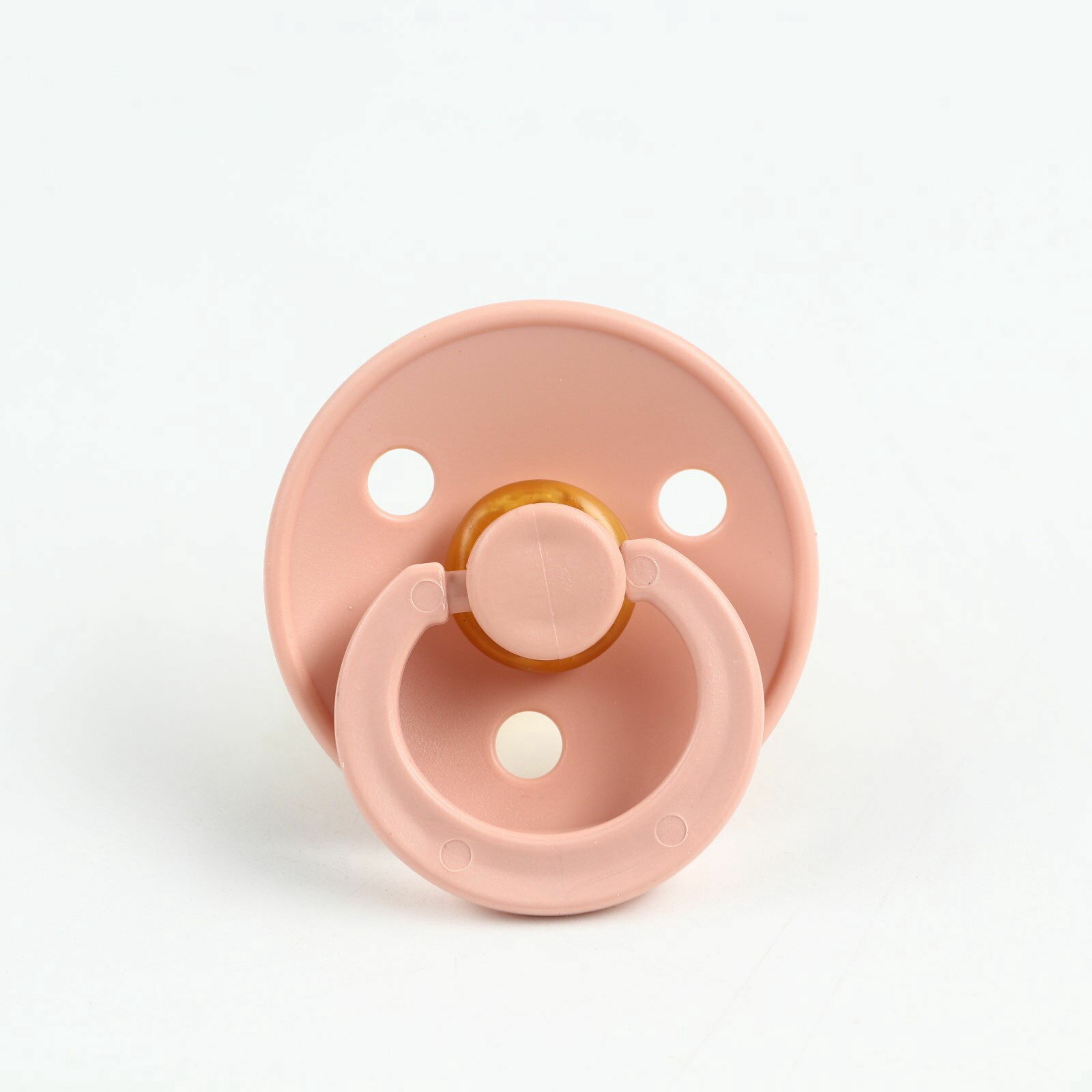 Соска - пустышка латексная классическая M&B, от 3 мес, розовый