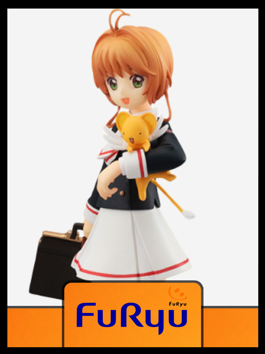 Оригинальная фигурка Sakura Kinomoto из аниме Cardcaptor Sakura / Сакура Киномото «Сакура – собирательница карт» 17 см