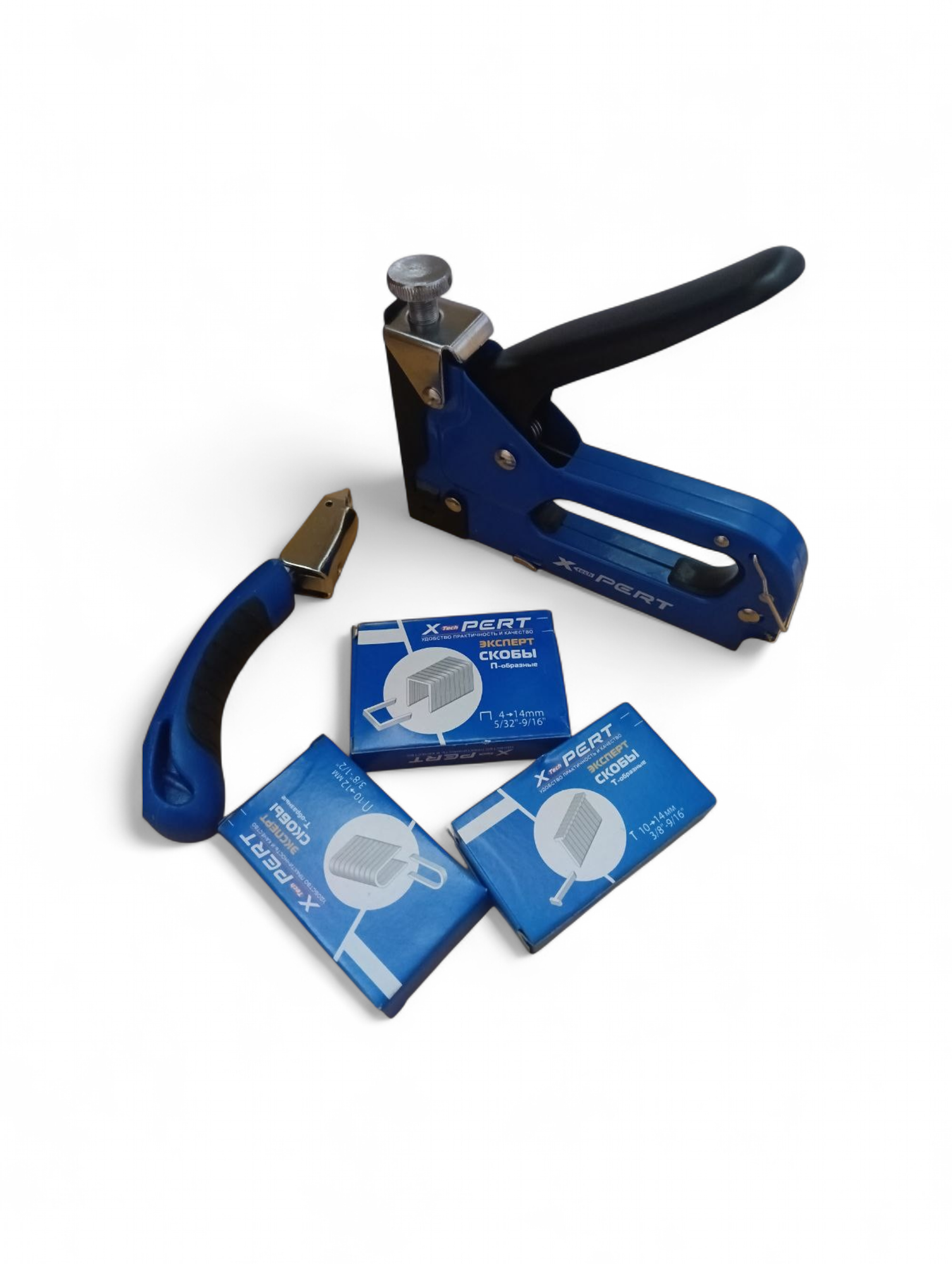 Степлер мебельный, строительный X-PERT MS 336, тип скоб 53, 4-14мм