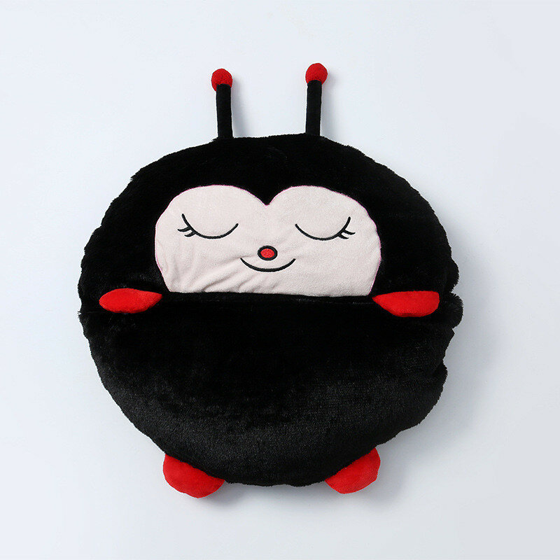 Спальный мешок для детей cartoon shark owl unicorn panda pattern foldable flannel ladybug 135x50cm