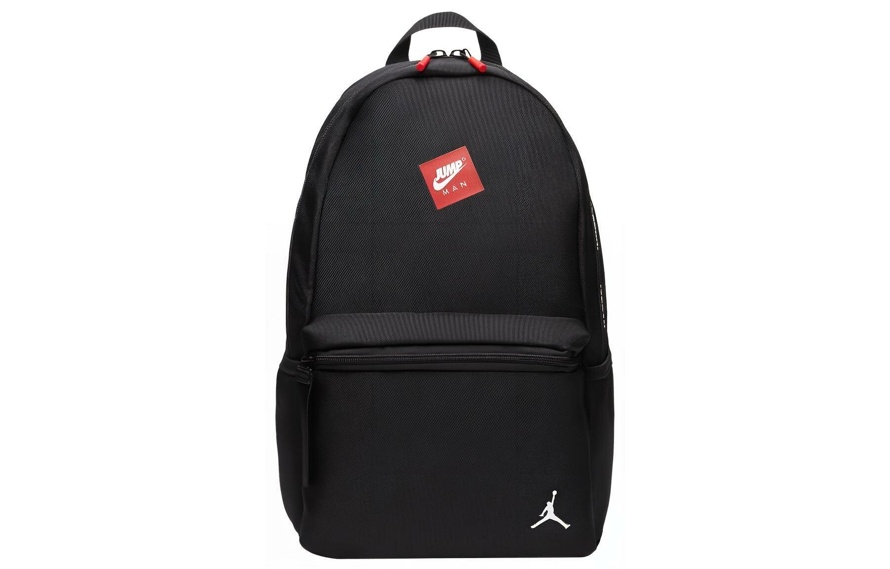 Рюкзак унисекс Jordan Regular, черный, полиэстеровый