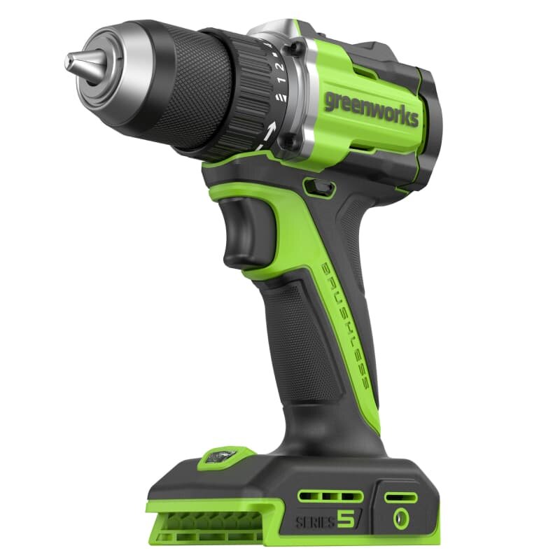 Дрель-шуруповерт аккумуляторный Greenworks DD560 24V, с 2 АКБ 2Ач и ЗУ