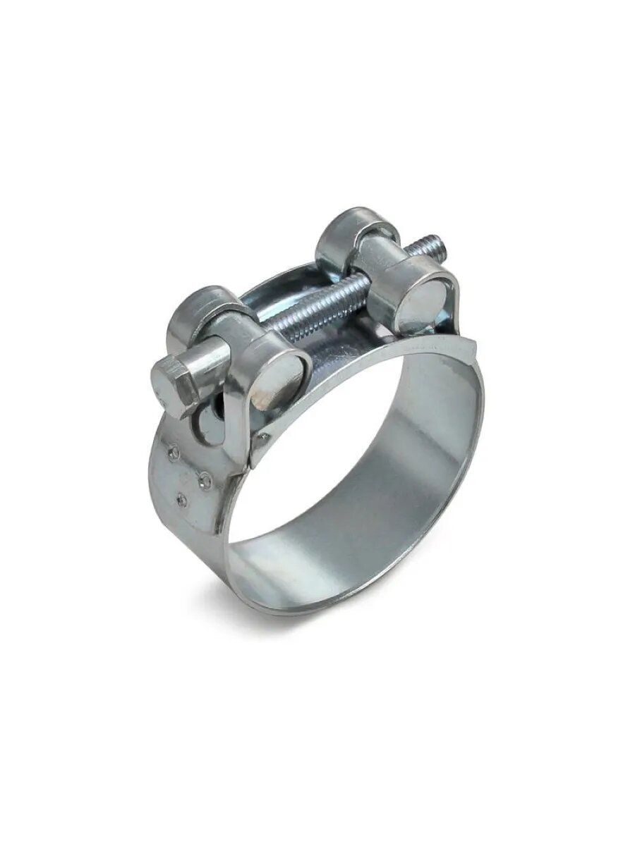 Хомуты силовые Fortisflex ROBUST из оцинкованной стали SR/W1 (d44-47 мм) {69040} (2 шт)