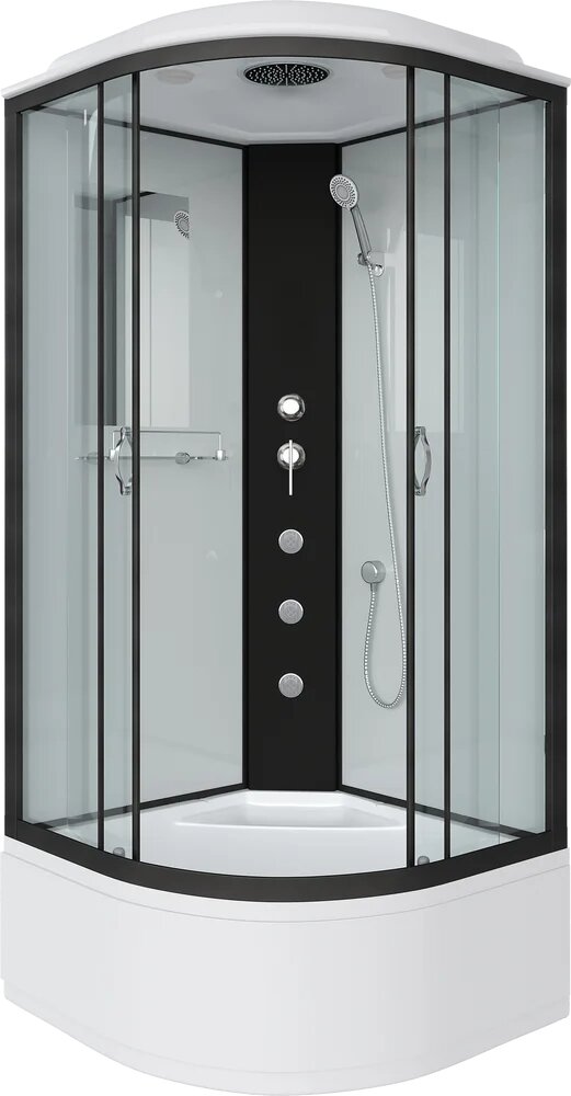 Душевая кабина Niagara Classic NG-6707-14G 80x80 см, с гидромассажем