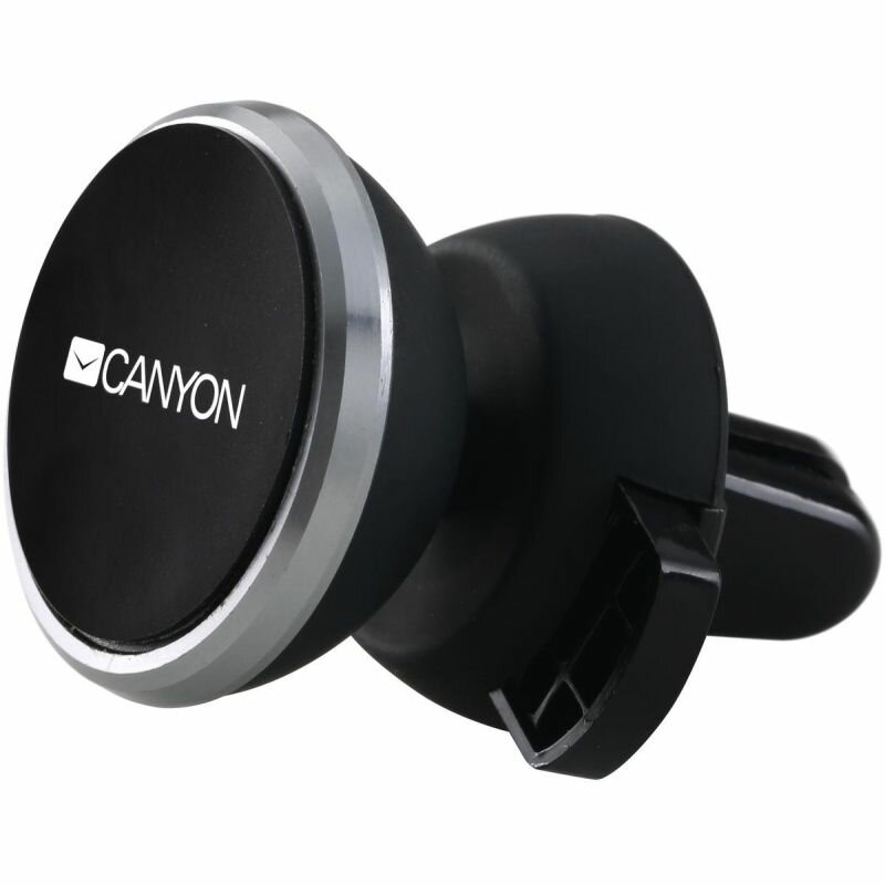 Автомобильный держатель Canyon CH-4, в дефлектор, 4 магнита, круг 40 мм, 45х65 мм (CNE-CCHM4)