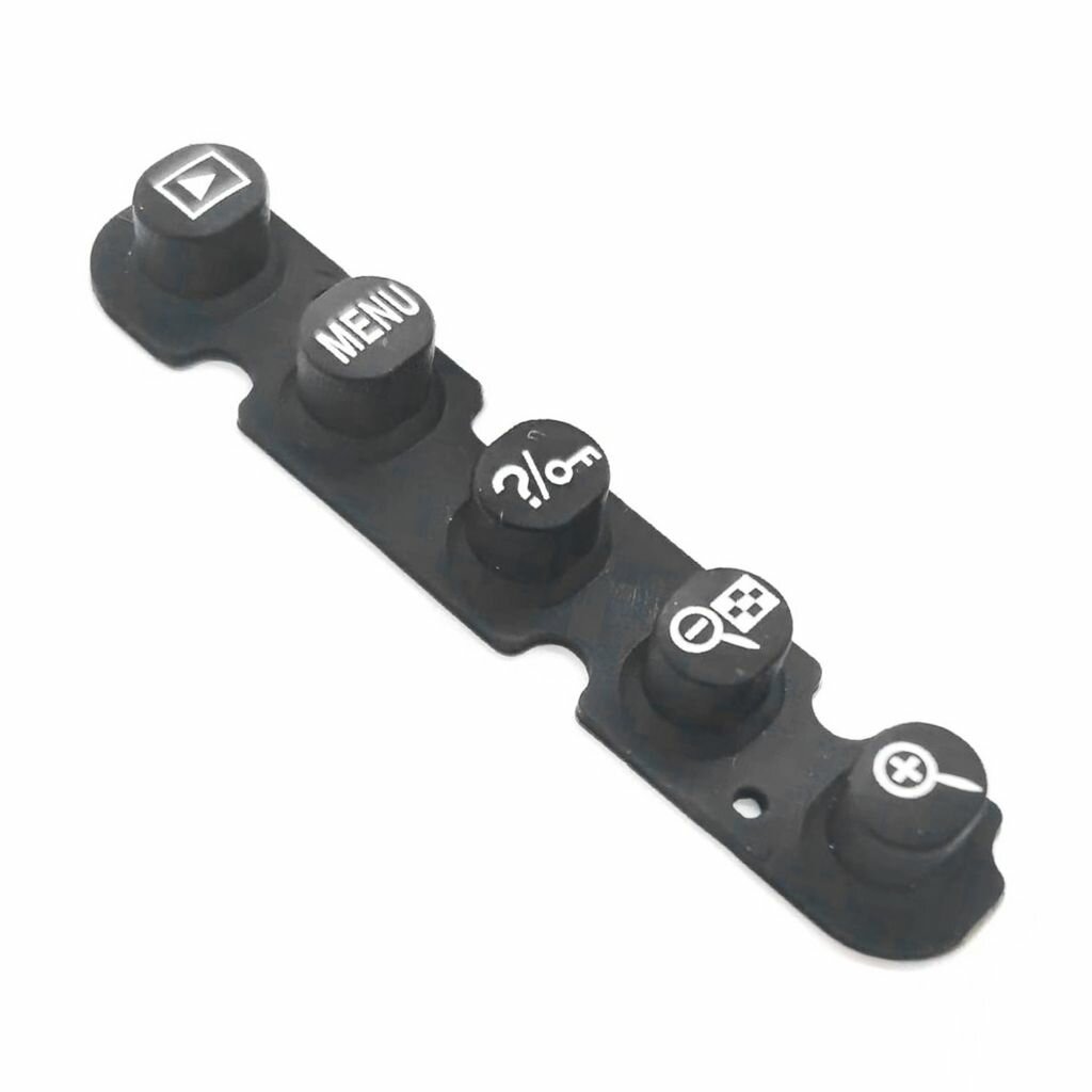 Кнопка меню, задняя крышка, резиновая кнопка меню, замена для D90, ремонтная часть