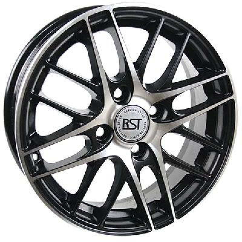 Диск колесный RST R004 (Logan) 5,5x14 4x100 Dia60.1 ET43 цвет BD (черный с проточкой)